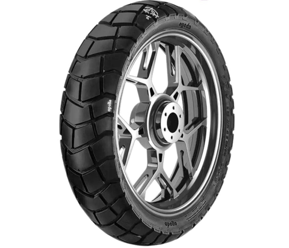 Apollo 90/90-19 Tramplr Xr Tubeless Tyre | Front – Tyre Titans