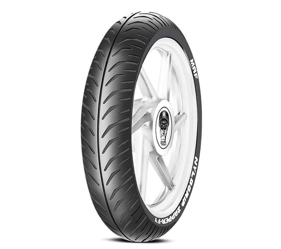 MRF - 110/70-17 ZAPPER FY Tubeless 54H Tyre | Front – Tyre Titans